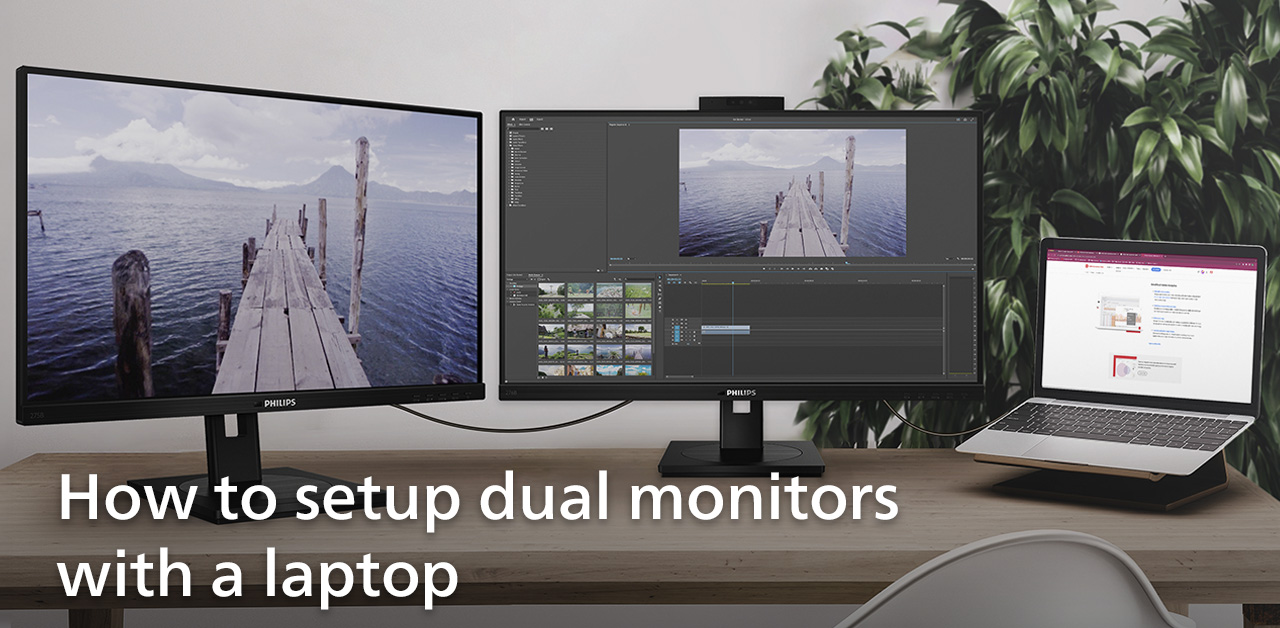 How do you set up dual monitors with a laptop? | MMD Corporate