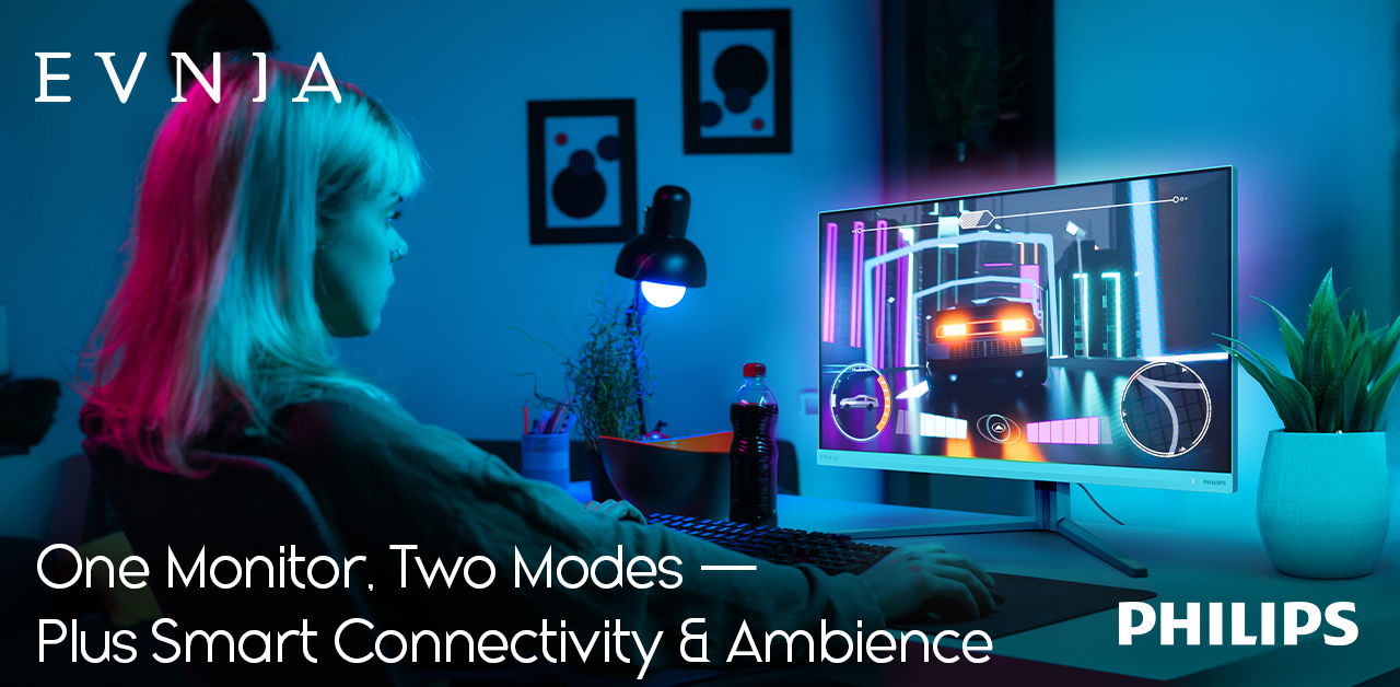 Next-Generation Dual-Mode Gaming Monitor with Ambiglow and Smart ...